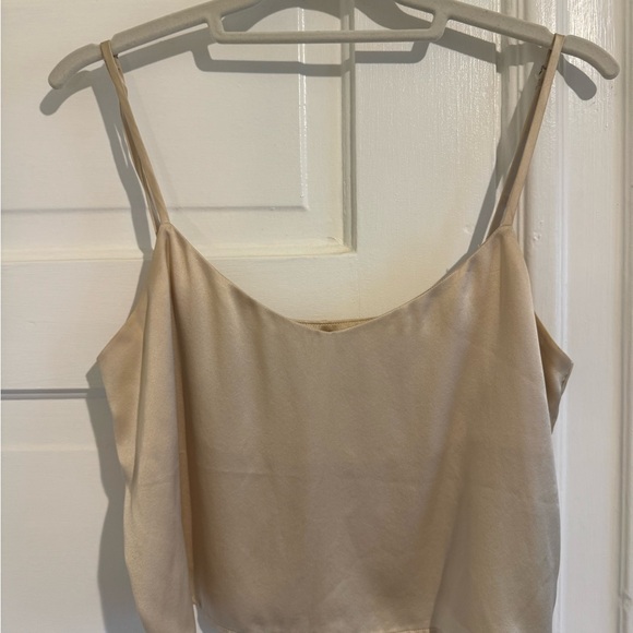 Reformation | Tops | Reformation Cream Silk Camisole Top | Poshmark